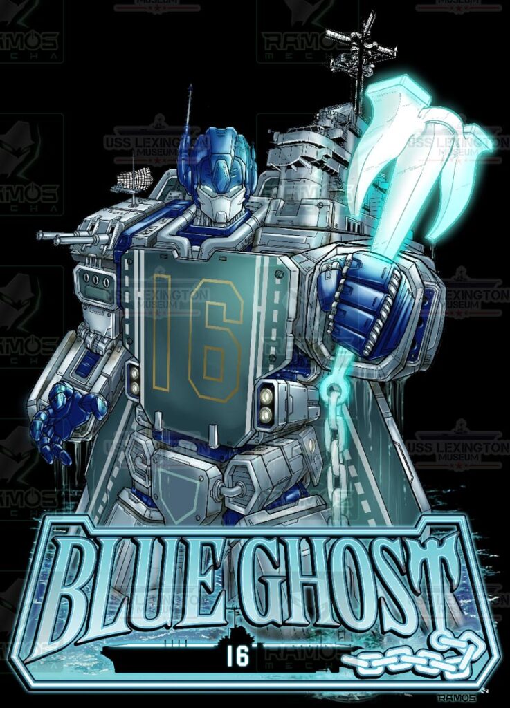 Blue Ghost Comic | USS LEXINGTON