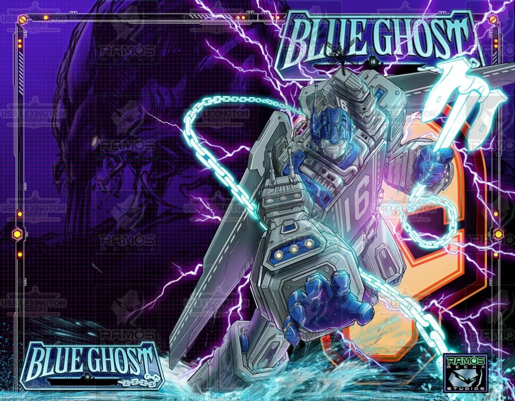 Blue Ghost Comic | USS LEXINGTON